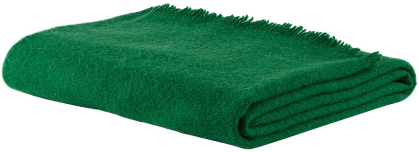 HAY Green Mono Blanket HAY