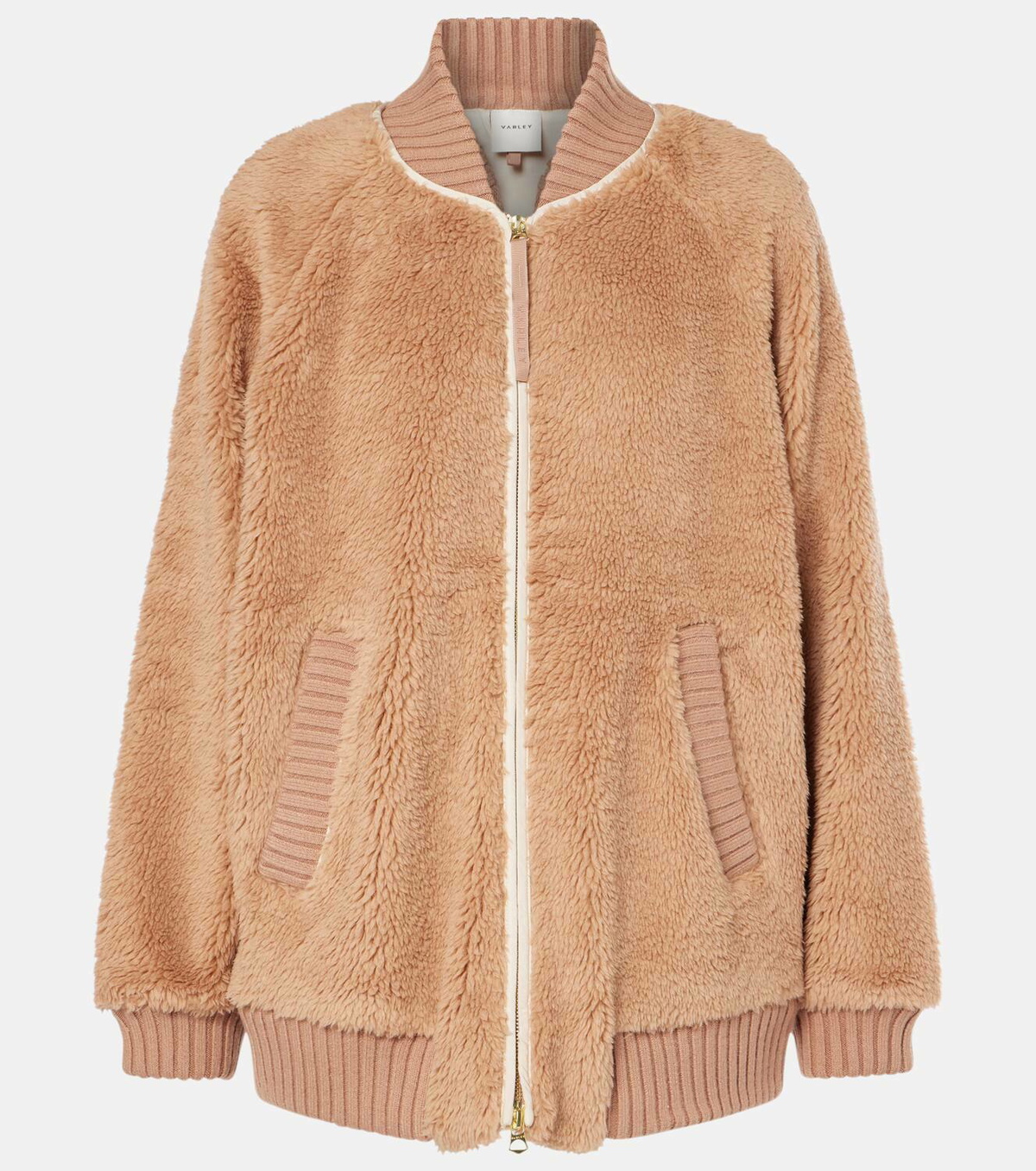 Varley Ella fleece bomber jacket Varley