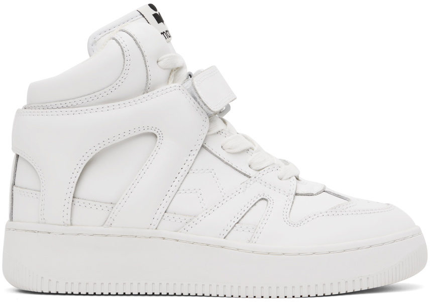 Isabel Marant White Brooklee Sneakers Isabel Marant