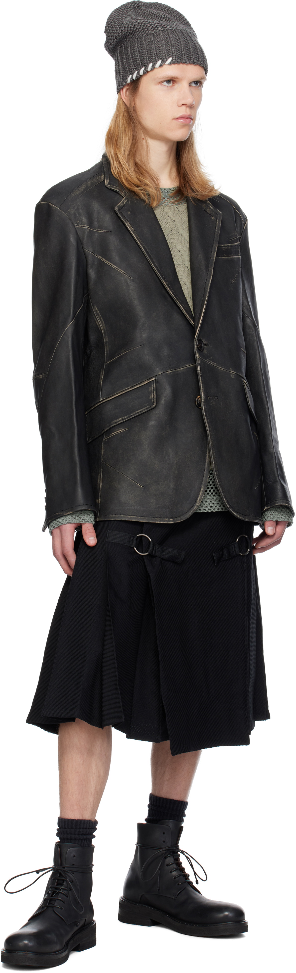 Andersson Bell Black Hyde Leather Jacket Andersson Bell