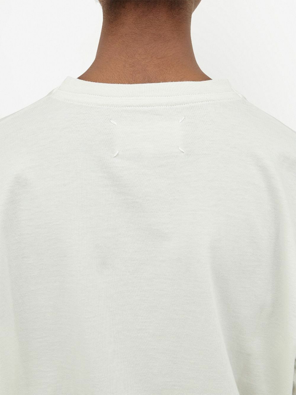 MAISON MARGIELA - Logo Cotton T-shirt Maison Margiela