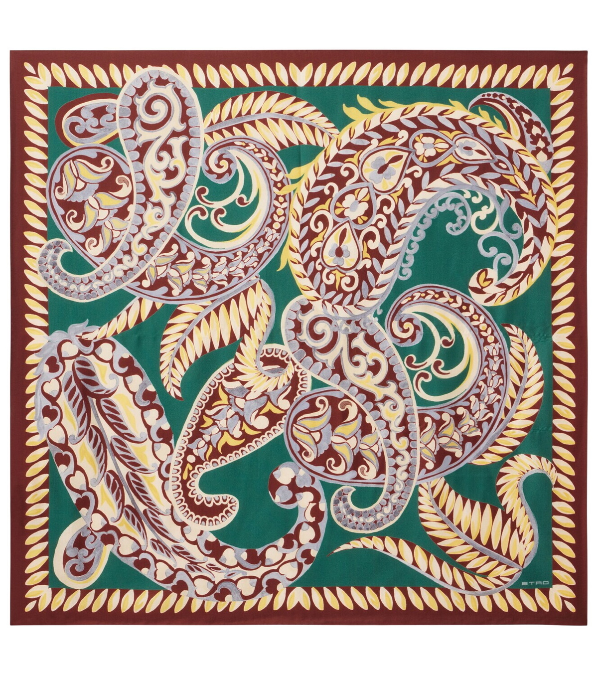 Etro Printed silk scarf Etro