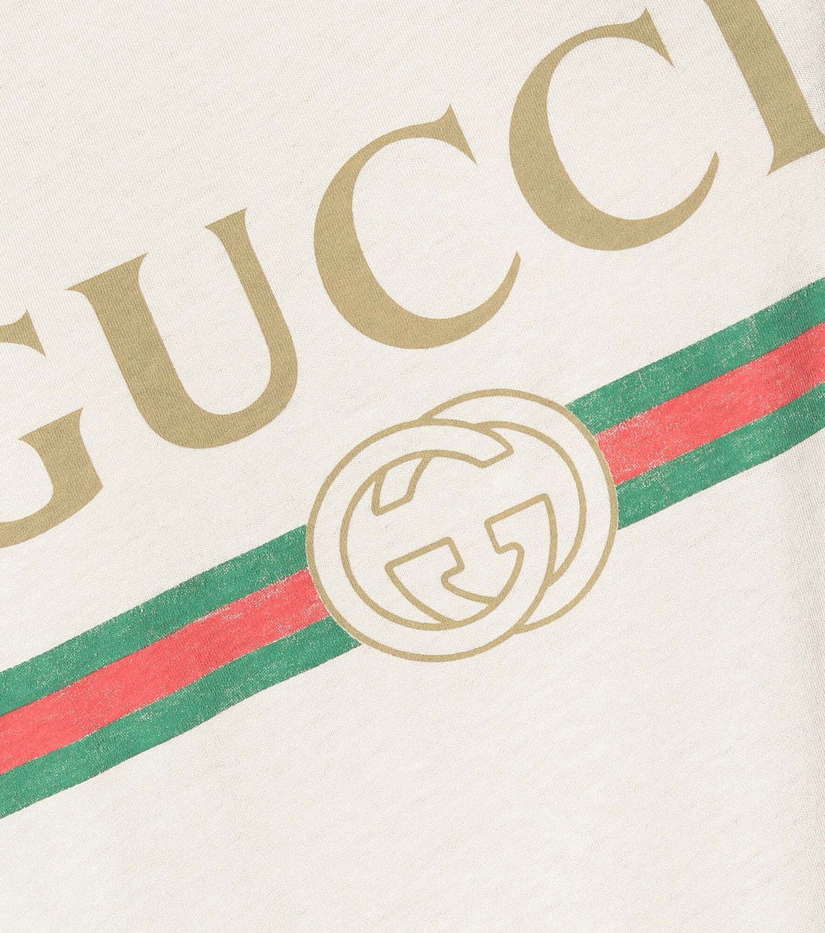 Gucci - Logo cotton T-shirt Gucci