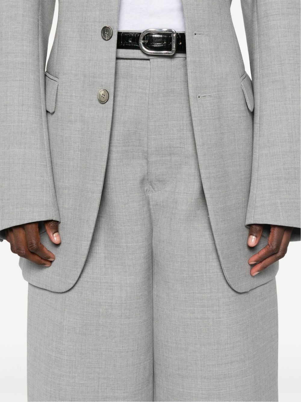 WARDROBE.NYC Tapered Tailored Trousers WARDROBE.NYC
