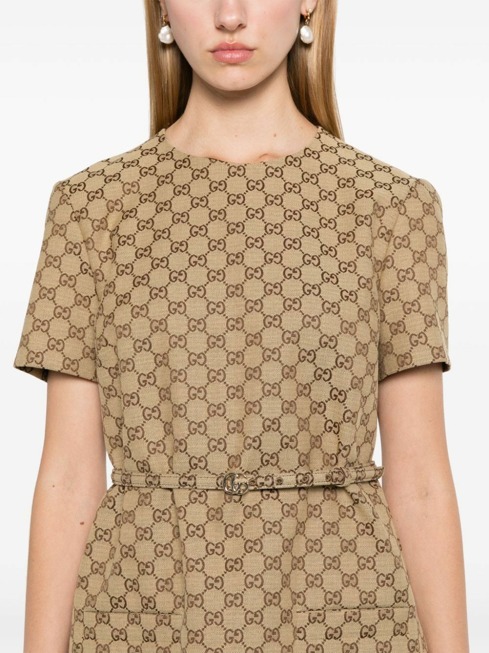 Gucci GG Canvas Mini Dress Gucci
