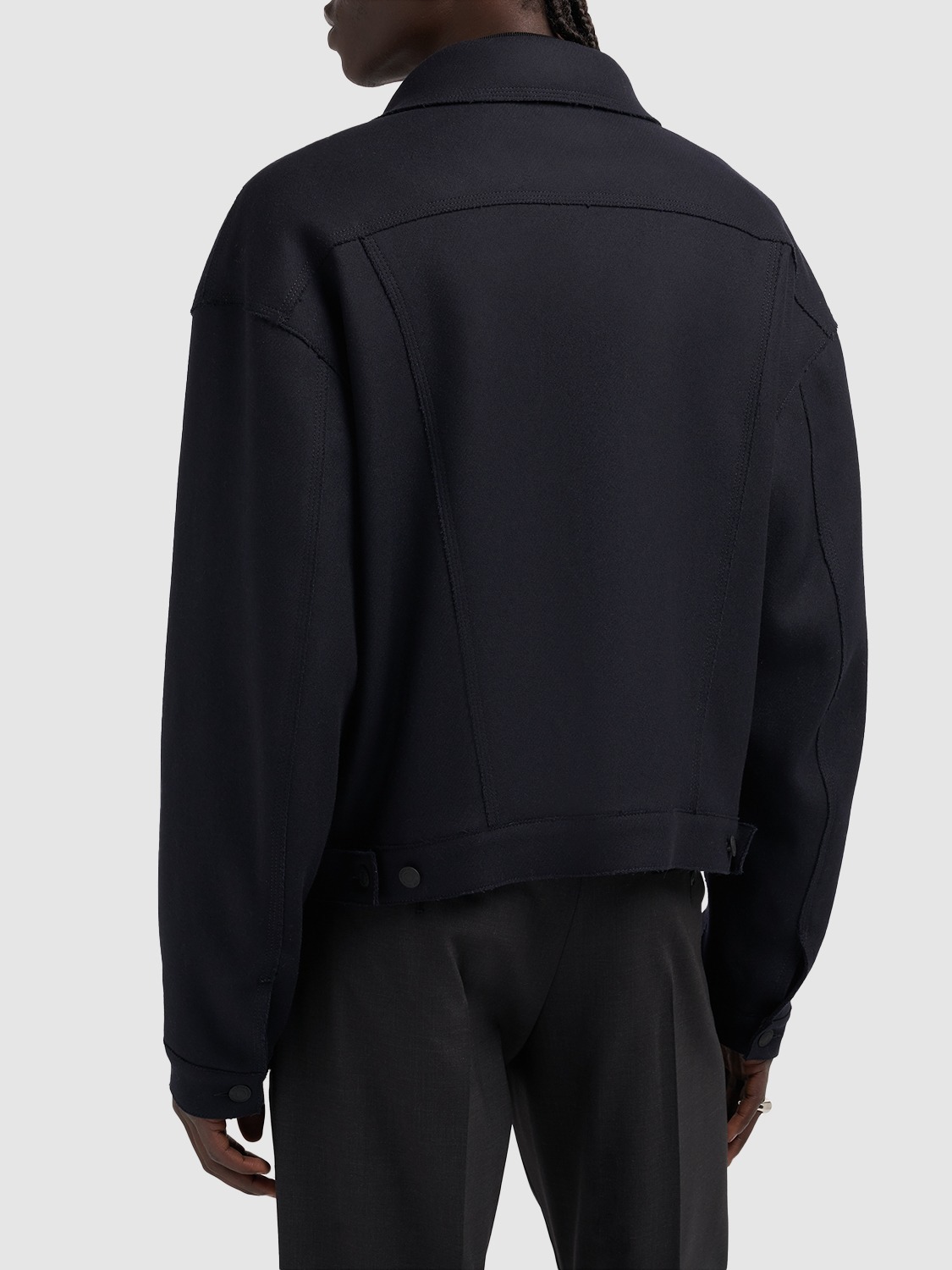 DSQUARED2 - Jean Wool Blend Jacket Dsquared2