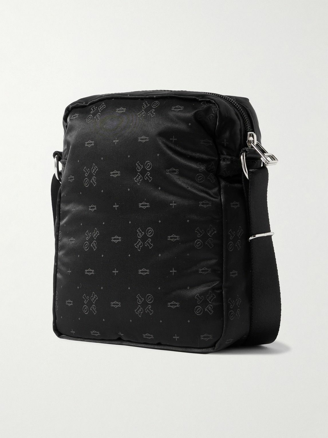 Porter-Yoshida and Co - POTR Logo-Appliquéd Nylon-Jacquard Messenger ...