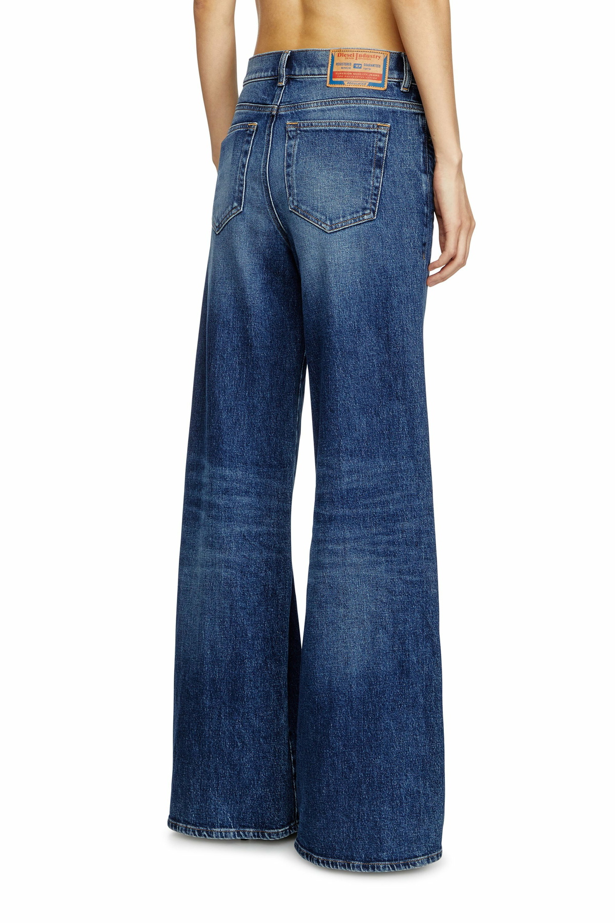 Diesel Flare Jeans - 1978 D-Akemi - Jeans Womens in Blue Diesel