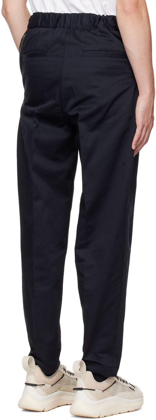 Undercover Navy Zip Trousers Undercover