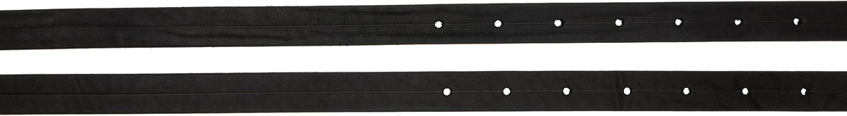 Julius Black Cow Skin Belt Julius