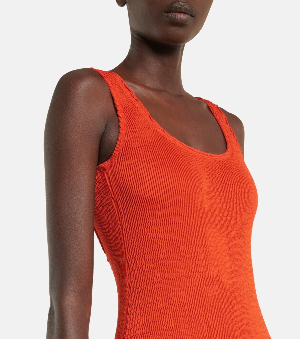 Bottega Veneta - Crinkle-effect swimsuit Bottega Veneta