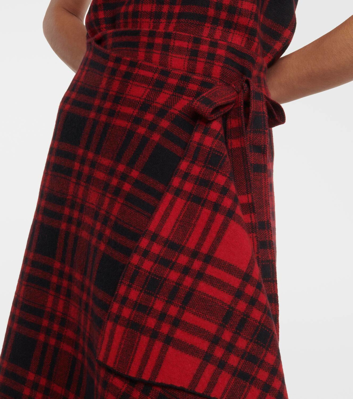 Polo Ralph Lauren Checked wool wrap skirt Polo Ralph Lauren