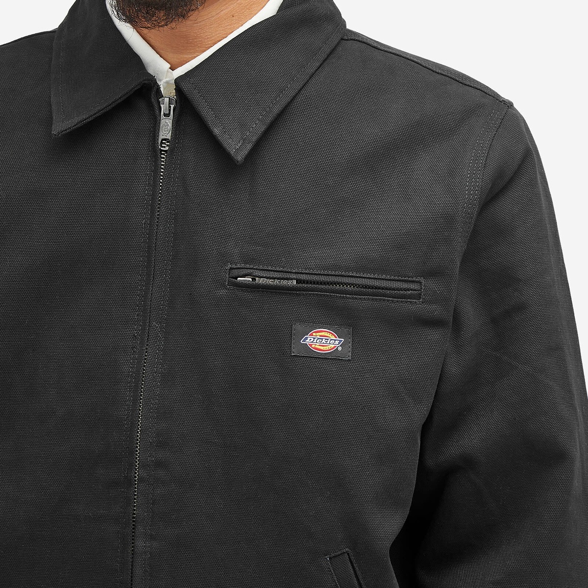 Dickies Men's Duck Canvas Painter Jacket in Black Dickies Construct