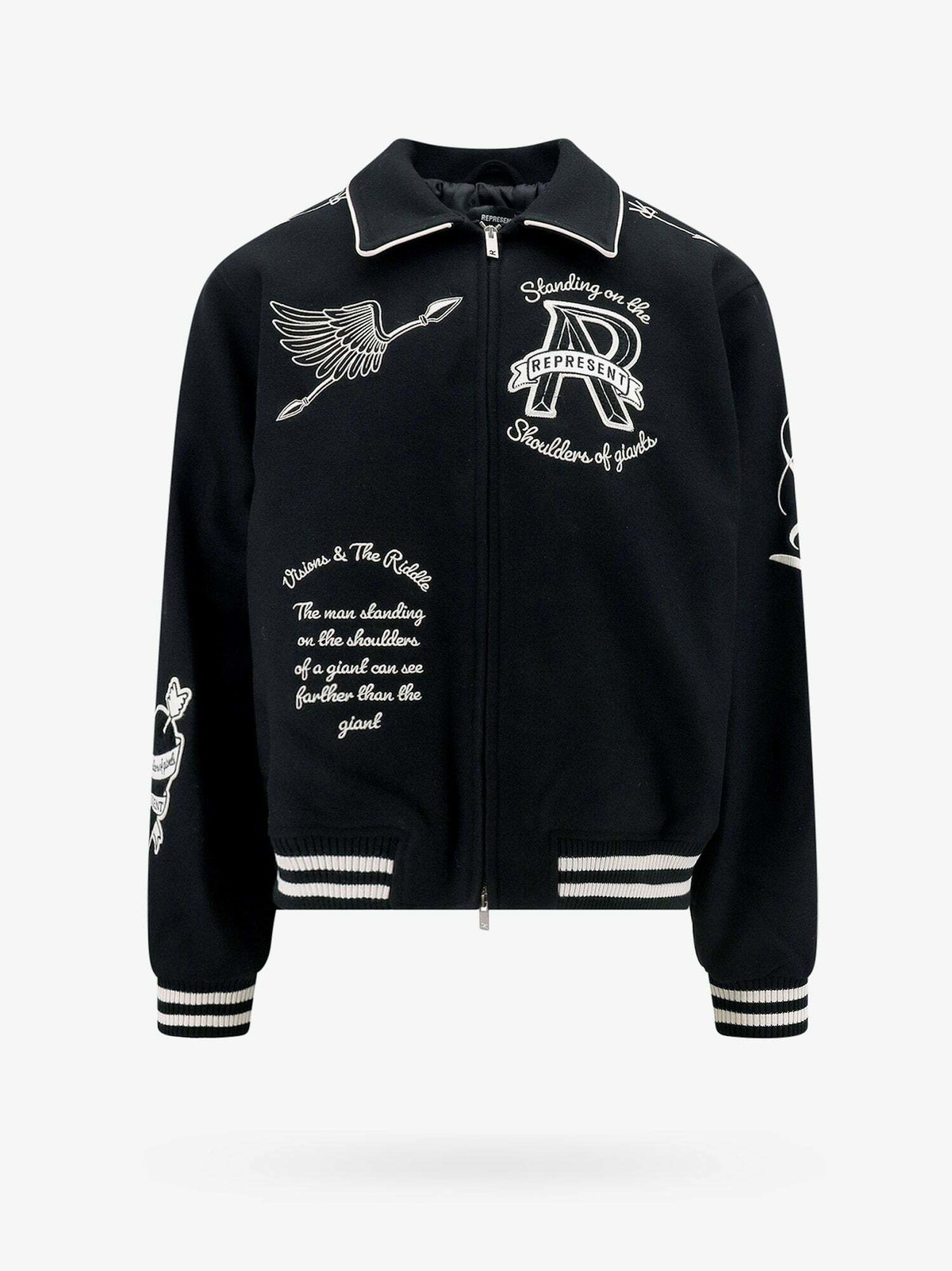 Represent Jacket Black Mens Represent
