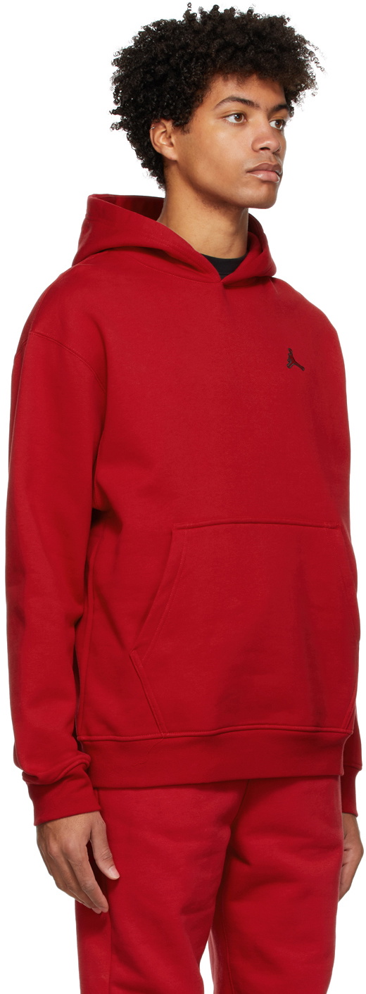 Nike Jordan Red Essentials Hoodie Nike Jordan Brand