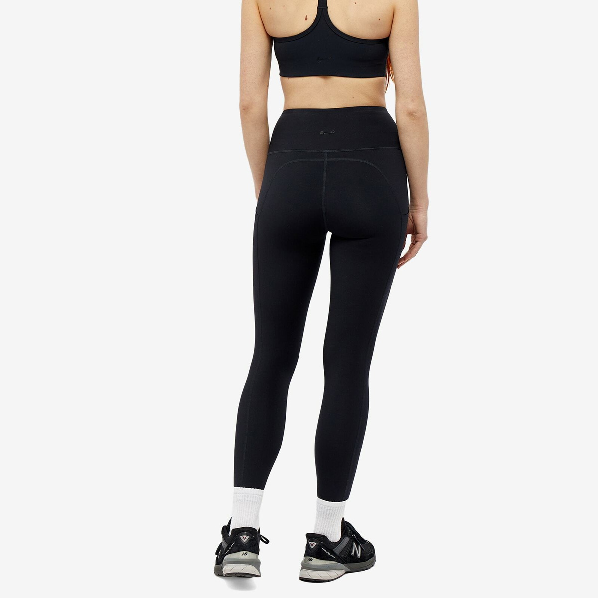 Stylerunner Women's Element 7 Eighth Tights in Onyx Stylerunner