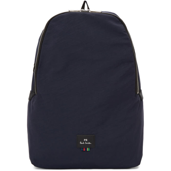 PS by Paul Smith Navy Nylon Backpack PS by Paul Smith