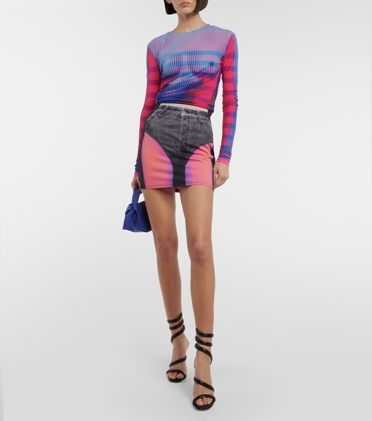 Y/Project - Printed miniskirt Y/Project