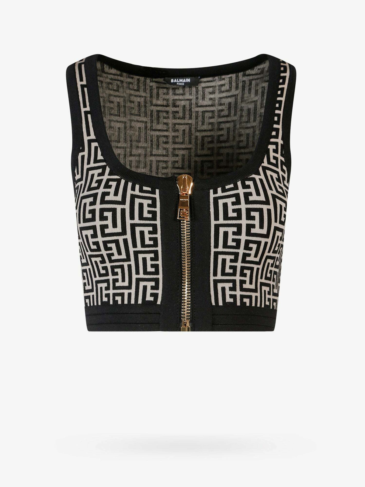 Balmain Top Black Womens Balmain