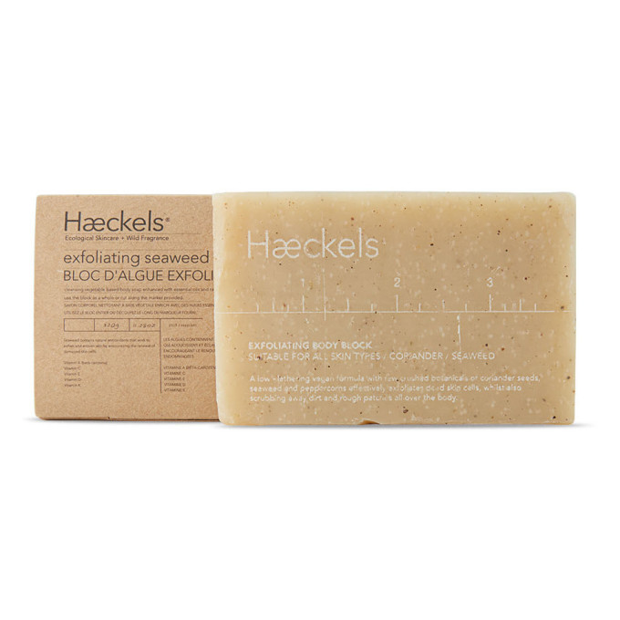 Haeckels Exfoliating Seaweed Soap Block, 320 g Haeckels