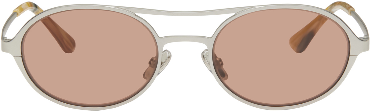 RETROSUPERFUTURE Silver Bird Sunglasses RETROSUPERFUTURE