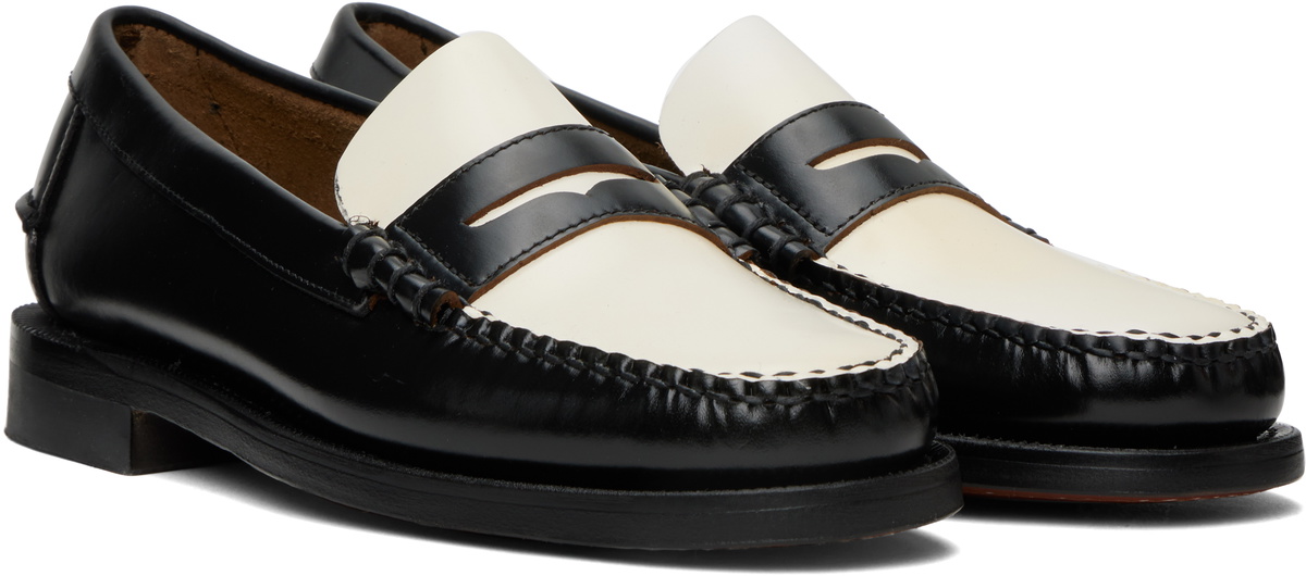Sebago Black & White Classic Dan Loafers Sebago