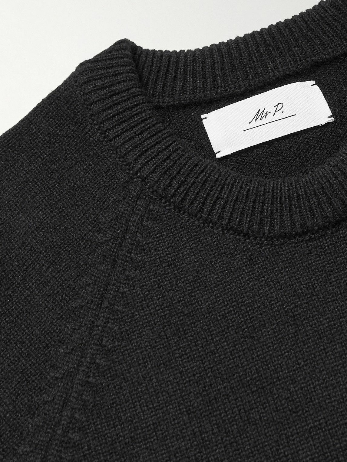 Mr P. - Cashmere Sweater - Black Mr P.