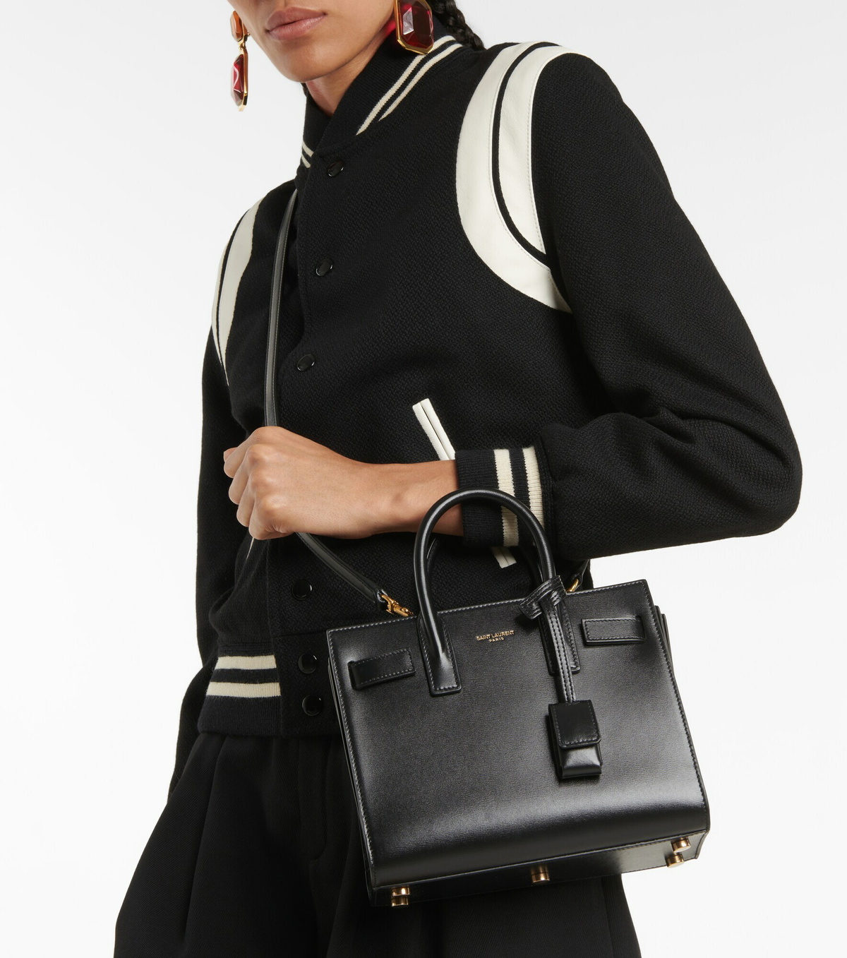 Saint Laurent - Sac De Jour Nano leather tote Saint Laurent