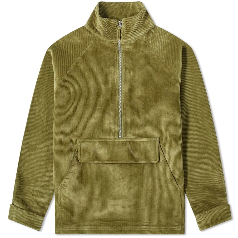 POP Trading Company Cord Half Zip Jacket Pop Trading Company
