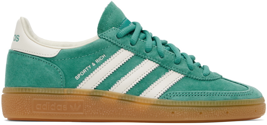Sporty & Rich Green & White adidas Originals Edition Handball Spezial ...