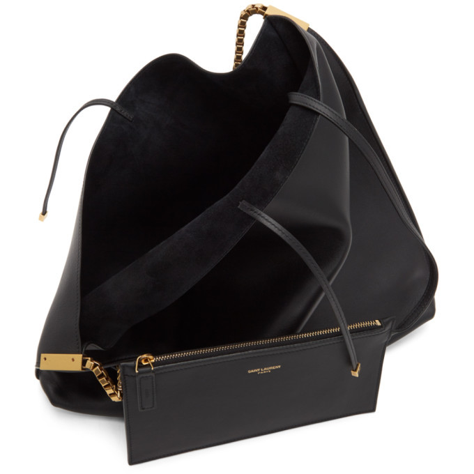 Saint Laurent Black Medium Suzanne Bag Saint Laurent