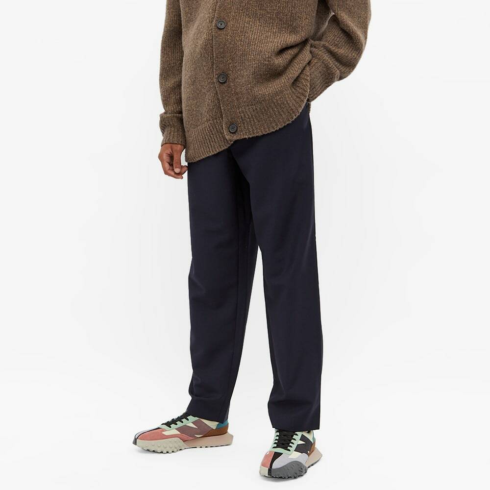 Acne Studios Men's Peacemo Wool Mohair Trouser in Navy Acne Studios