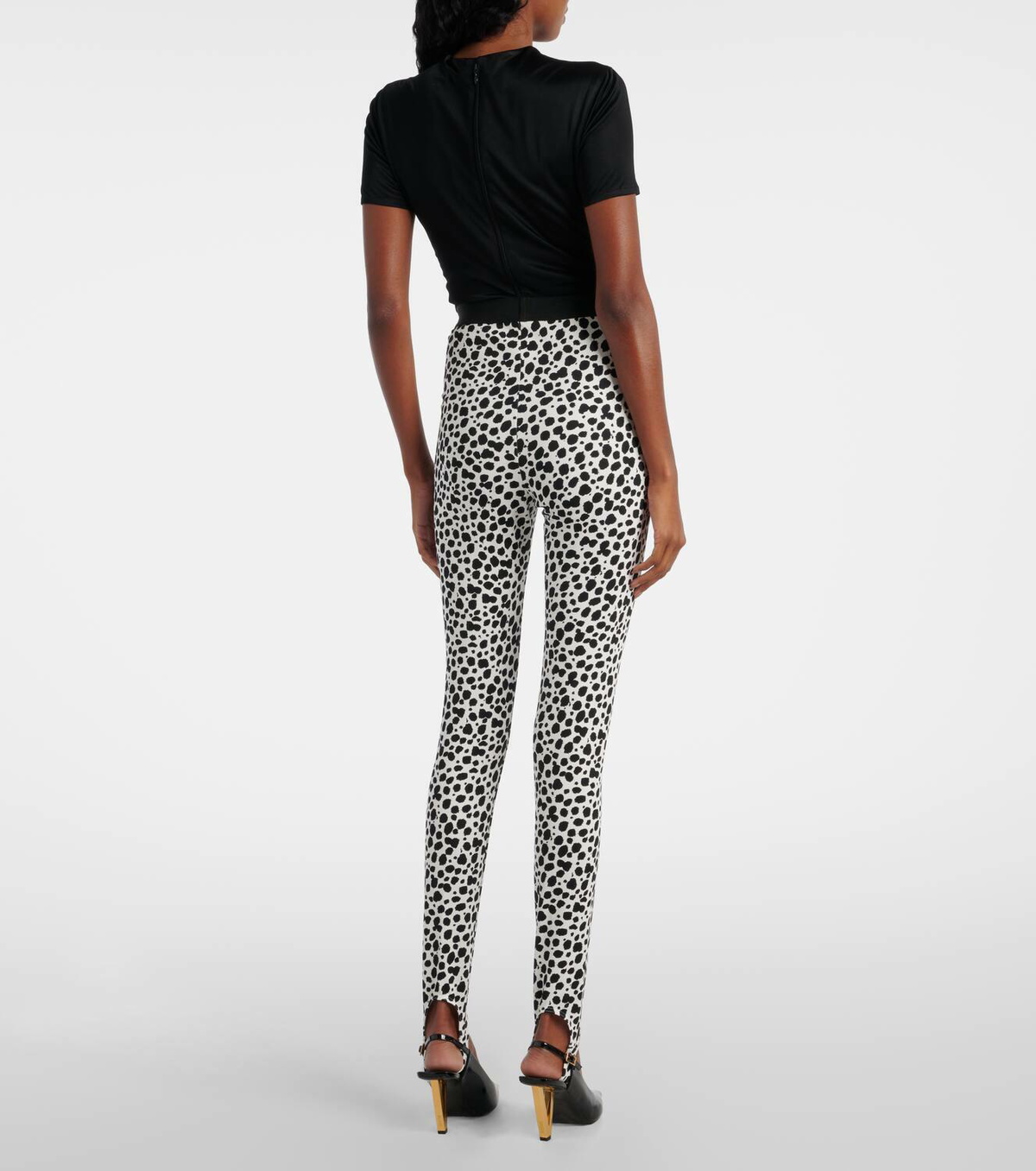 Versace Leopard-print leggings Versace