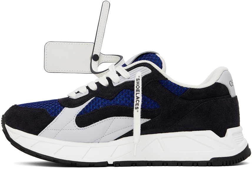 Off-White Navy & Black Kick Off Shoes Off-White