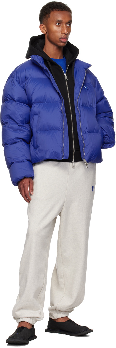 ADER error Blue TRS Tag 01 Puffer Down Jacket ADER error