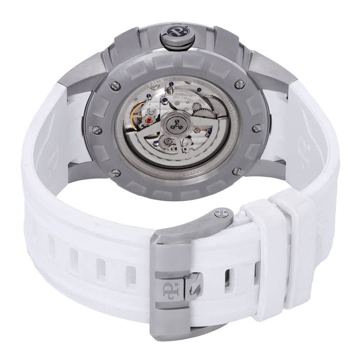Perrelet Turbine Racing Automatic White Dial Mens Watch A1065/1 Perrelet