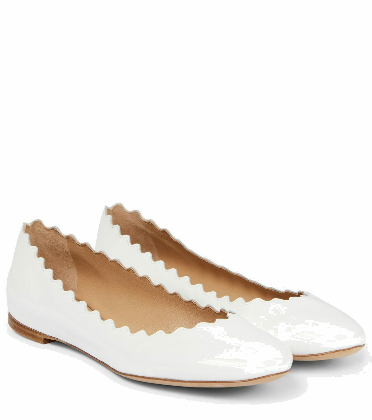 Chloé Lauren leather ballet flats Chloe