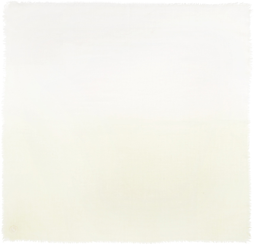 The Row Yellow & White Anto Scarf The Row