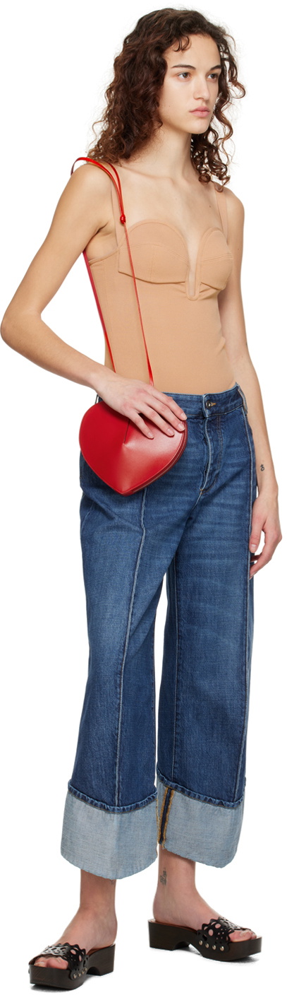 ALAÏA Red Cœur Bag ALAÏA