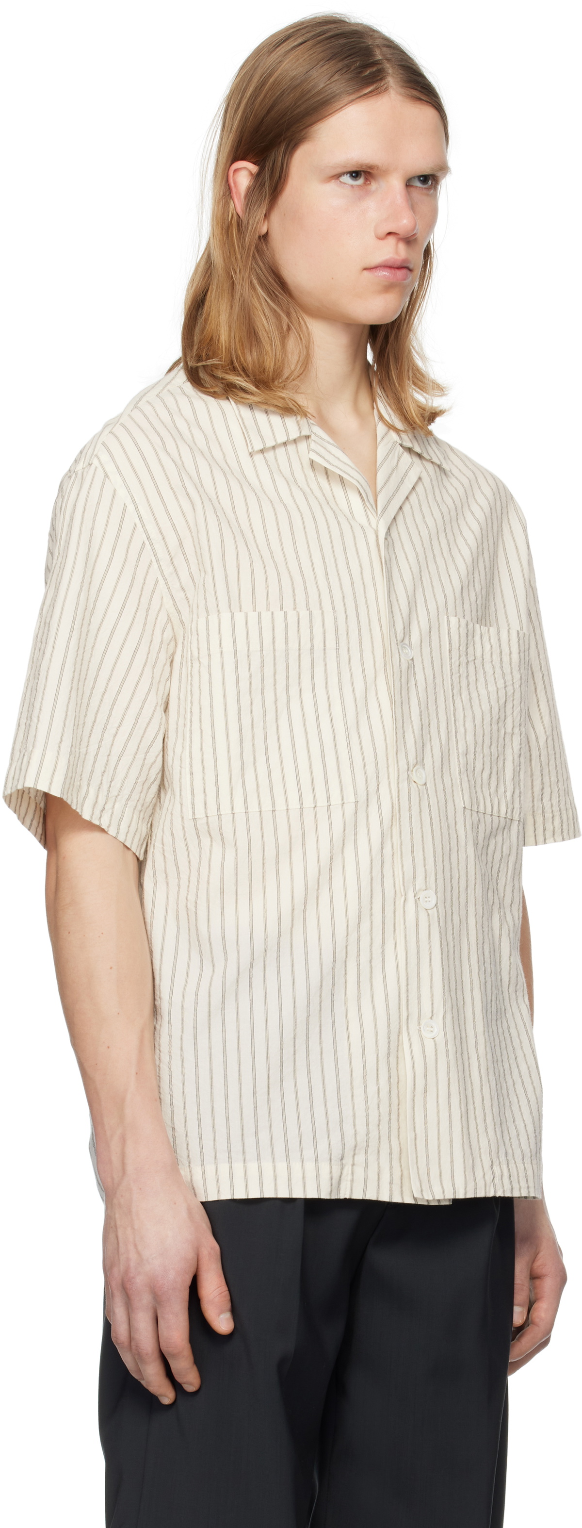 Barena Off-White Solana Lenza Shirt Barena