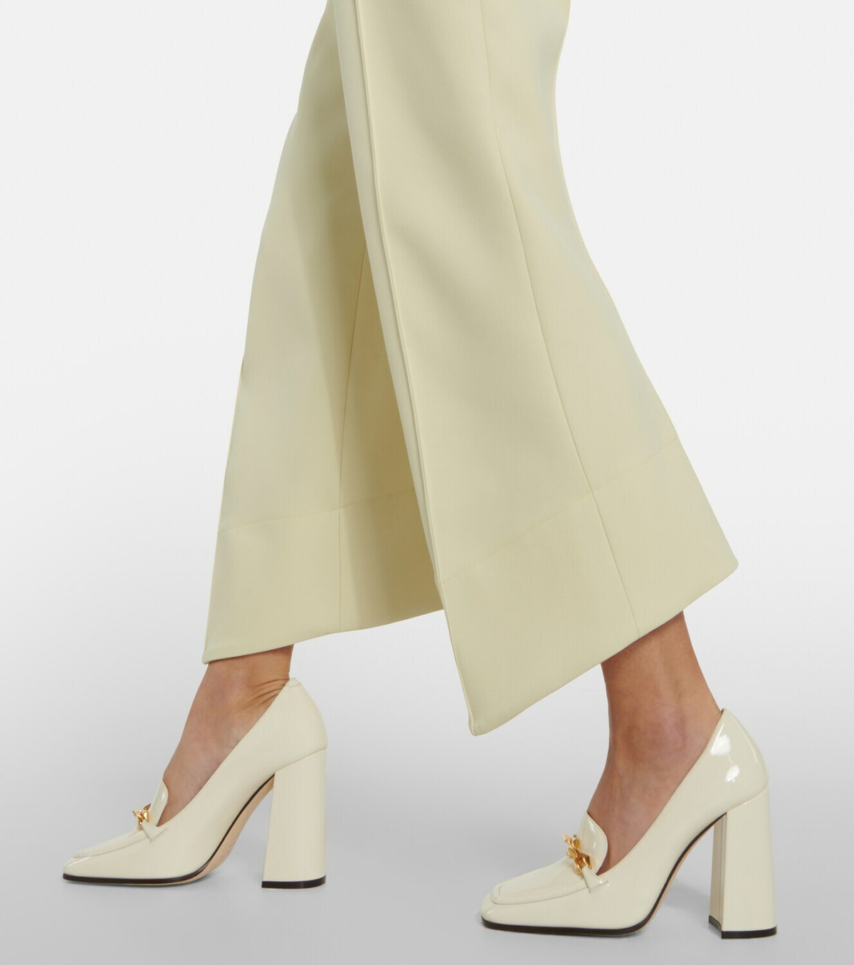 Jimmy Choo - Diamond Tilda leather loafer pumps Jimmy Choo