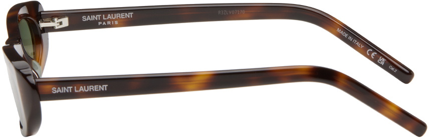 Saint Laurent Tortoiseshell SL 557 Shade Sunglasses Saint Laurent