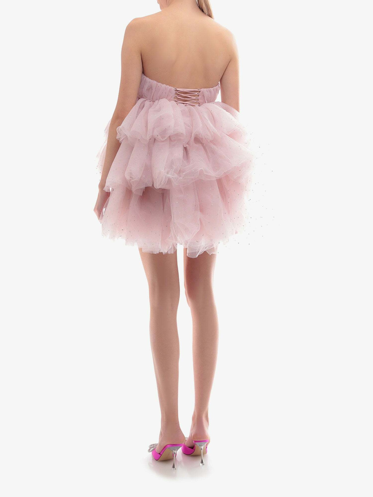 Rotate Dress Pink Womens Rotate