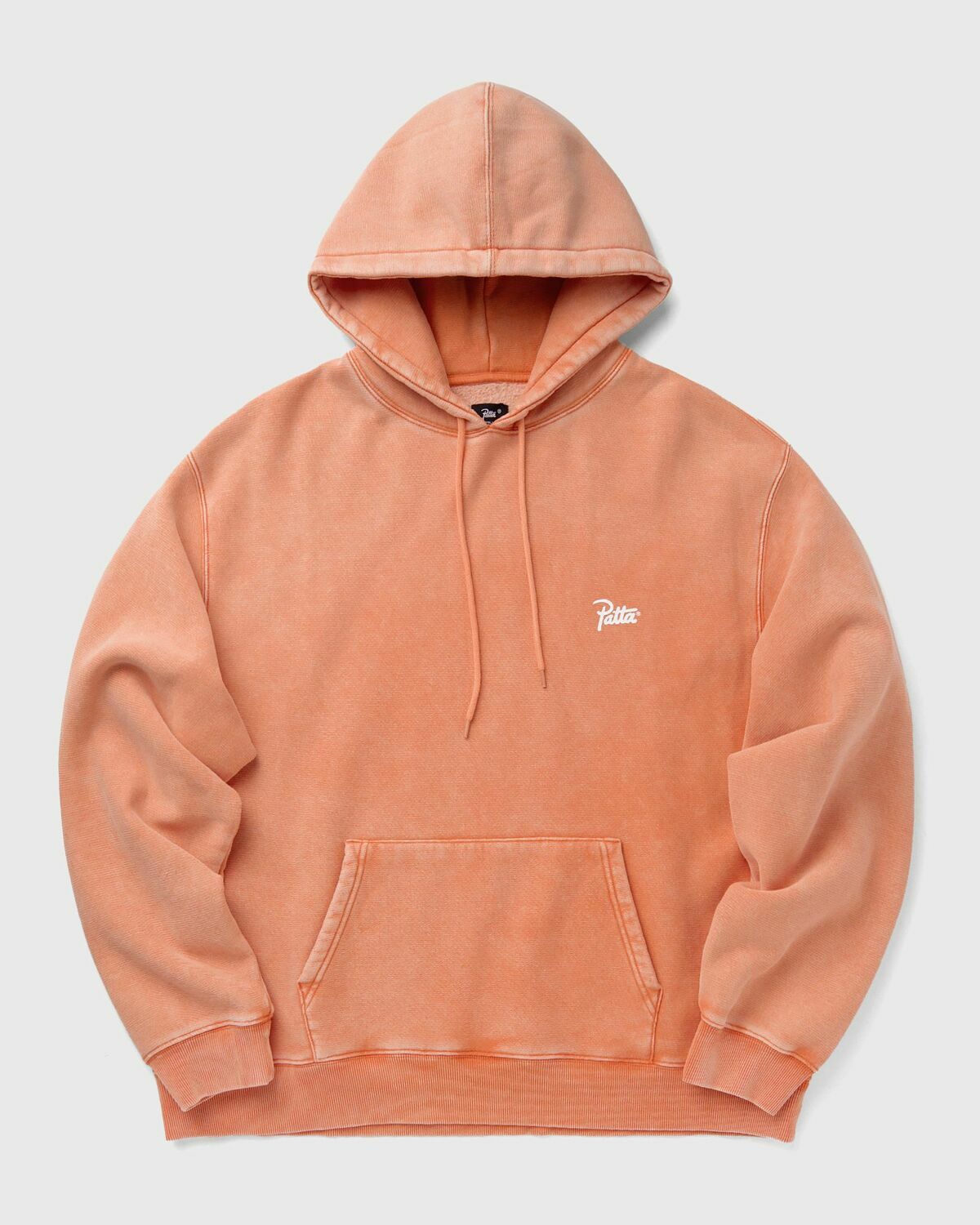 PATTA Classic Washed Hooded Sweater orange Mens Hoody Patta