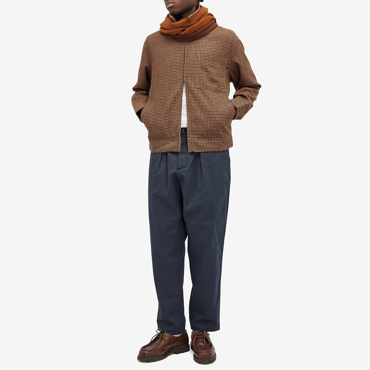 Universal Works Men's Rose Bowl Jacket in Sand Universal Works