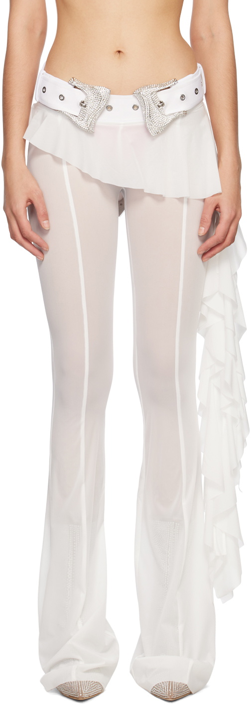 Poster Girl White Elle Trousers Poster Girl