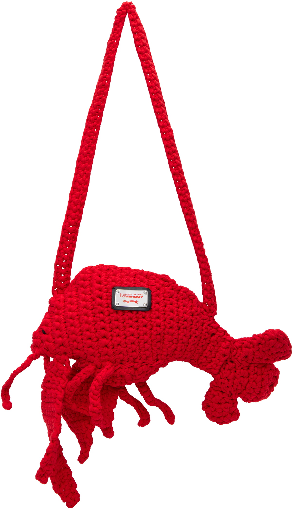 Charles Jeffrey LOVERBOY Red Lobster Bag Charles Jeffrey Loverboy