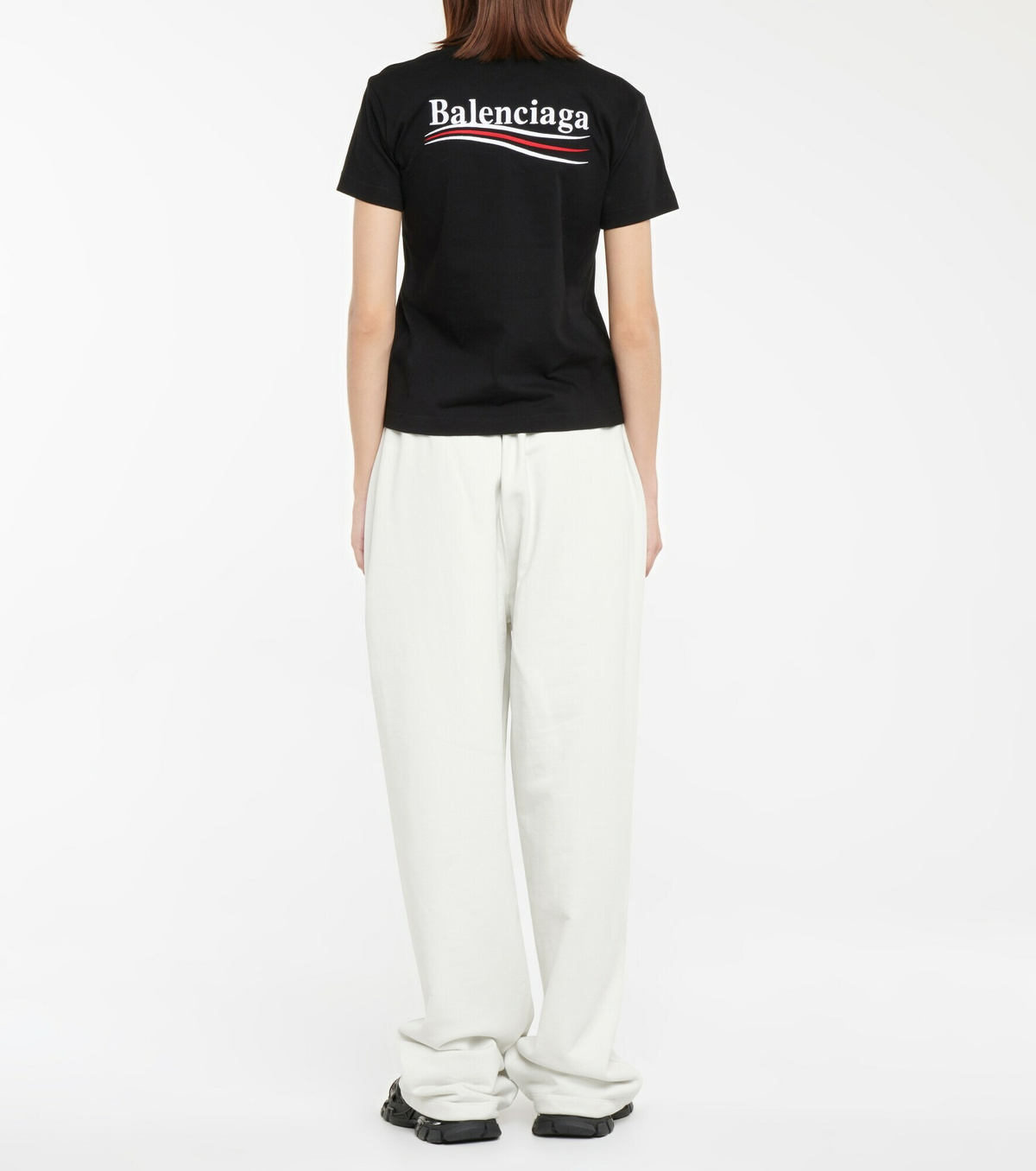 Balenciaga - Logo cotton T-shirt Balenciaga