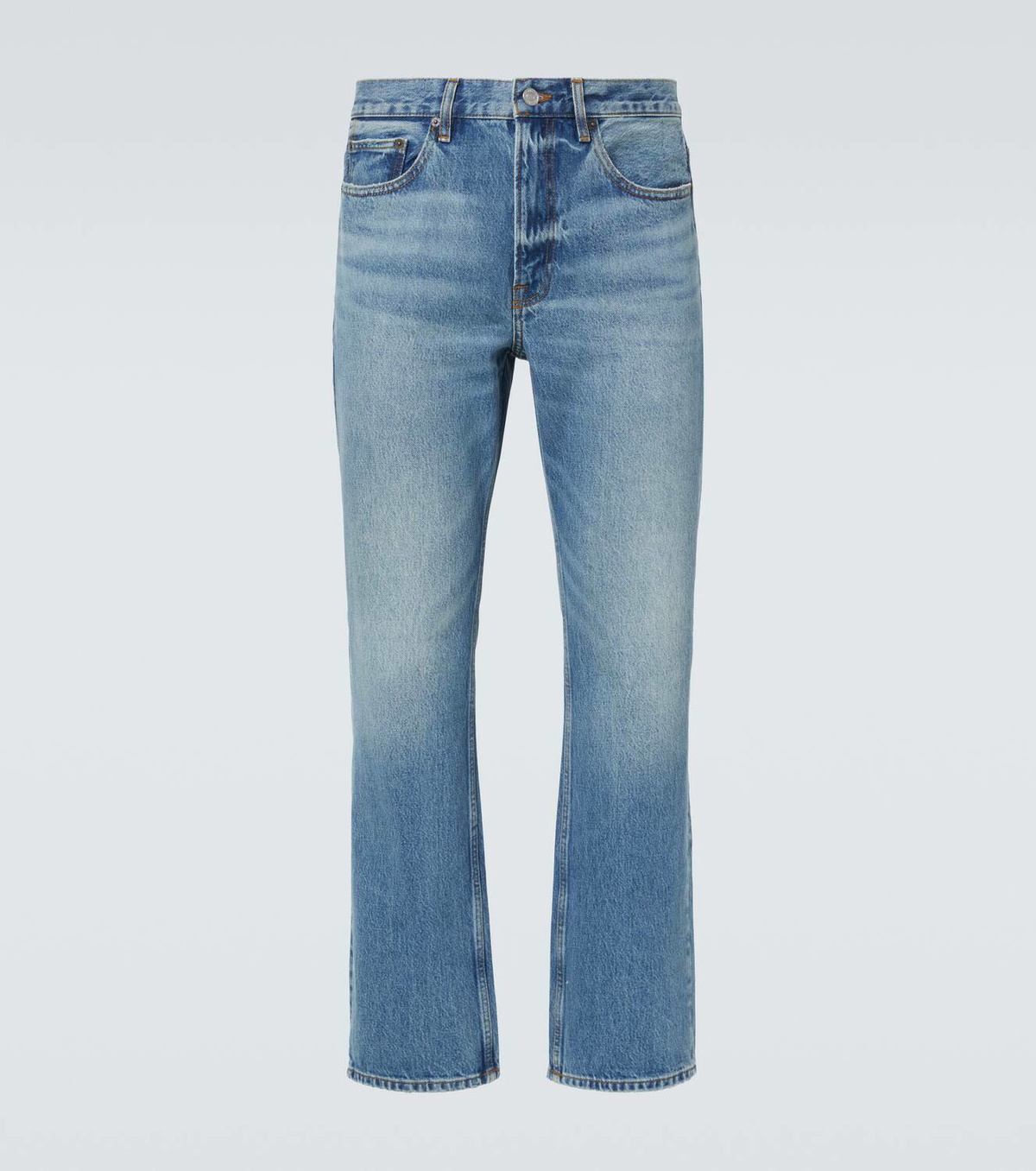 Frame Boxy Jean faded straight jeans Frame Denim