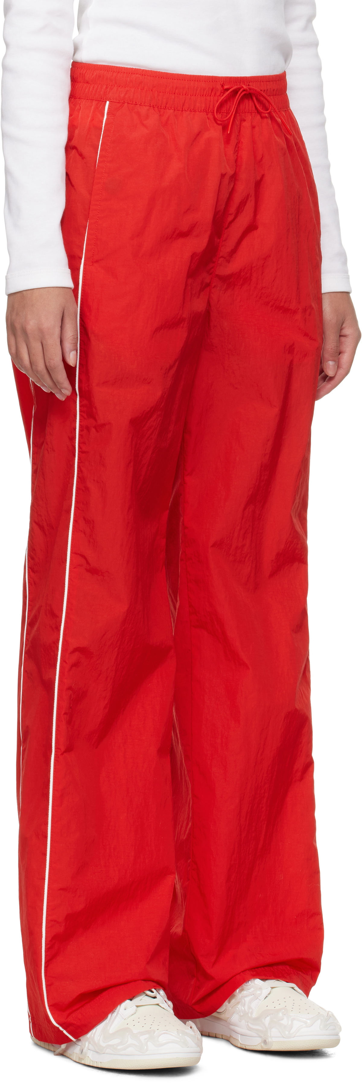 Nike Red Nike Windrunner Track Pants Nike